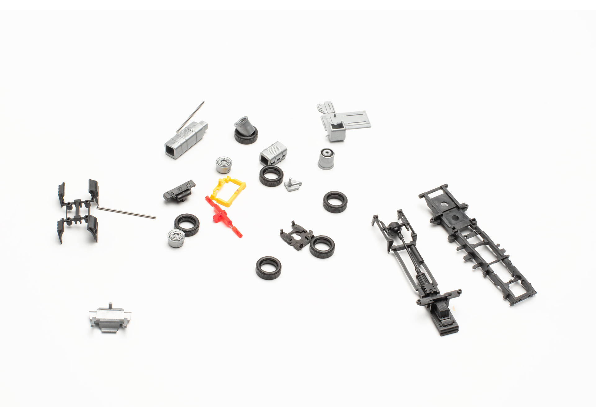 Herpa chassis for tractor Scania CR / CS LowlinerContent: 2 pcs. 084826