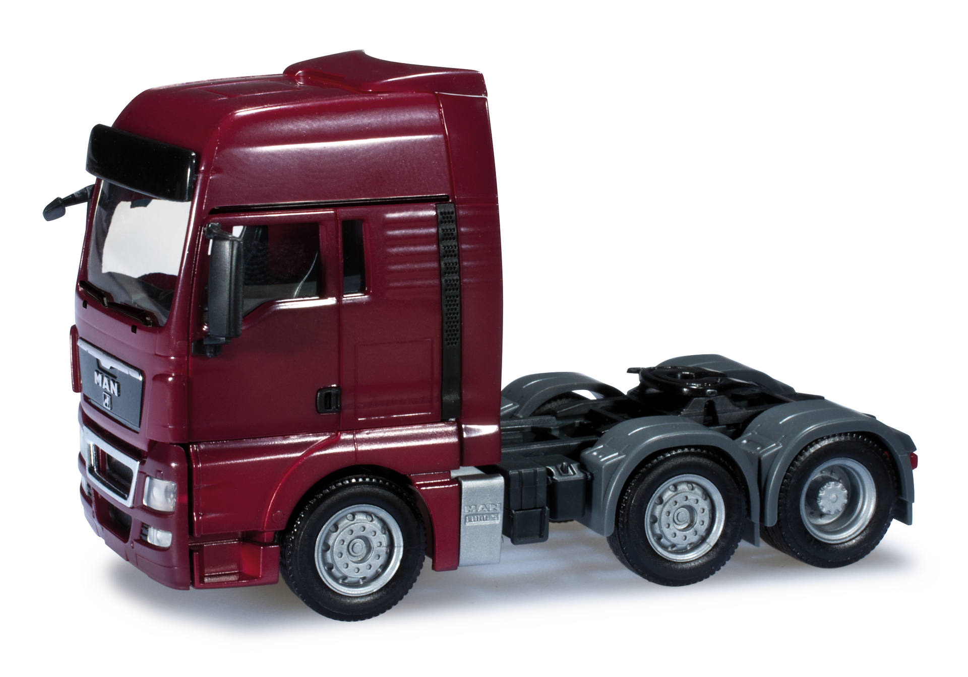 Herpa MAN TGX XXL rigid tractor, wine red 154413-002