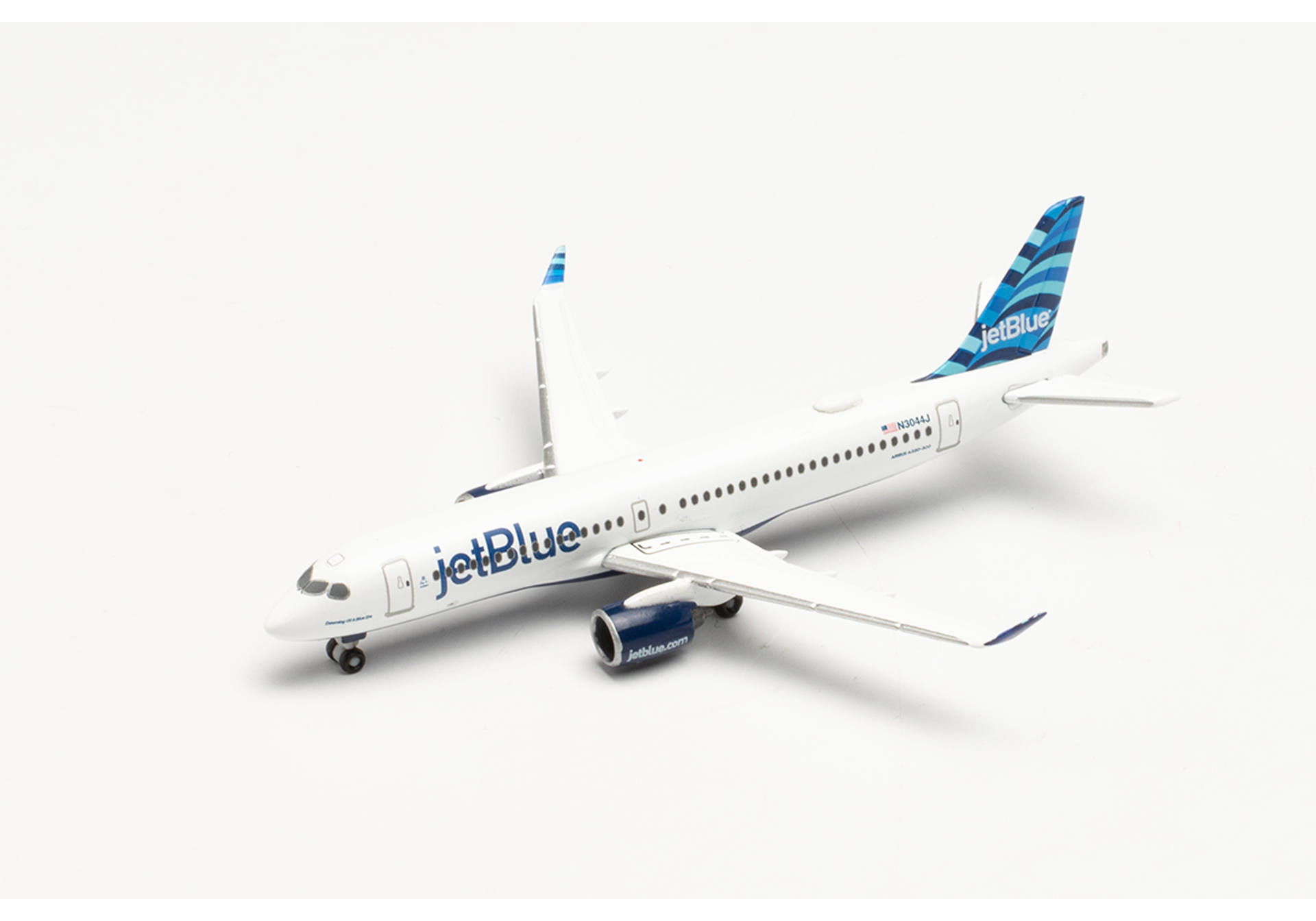 Herpa JetBlue Airbus A220-300 - “Hops” tail design – N3044J 535298