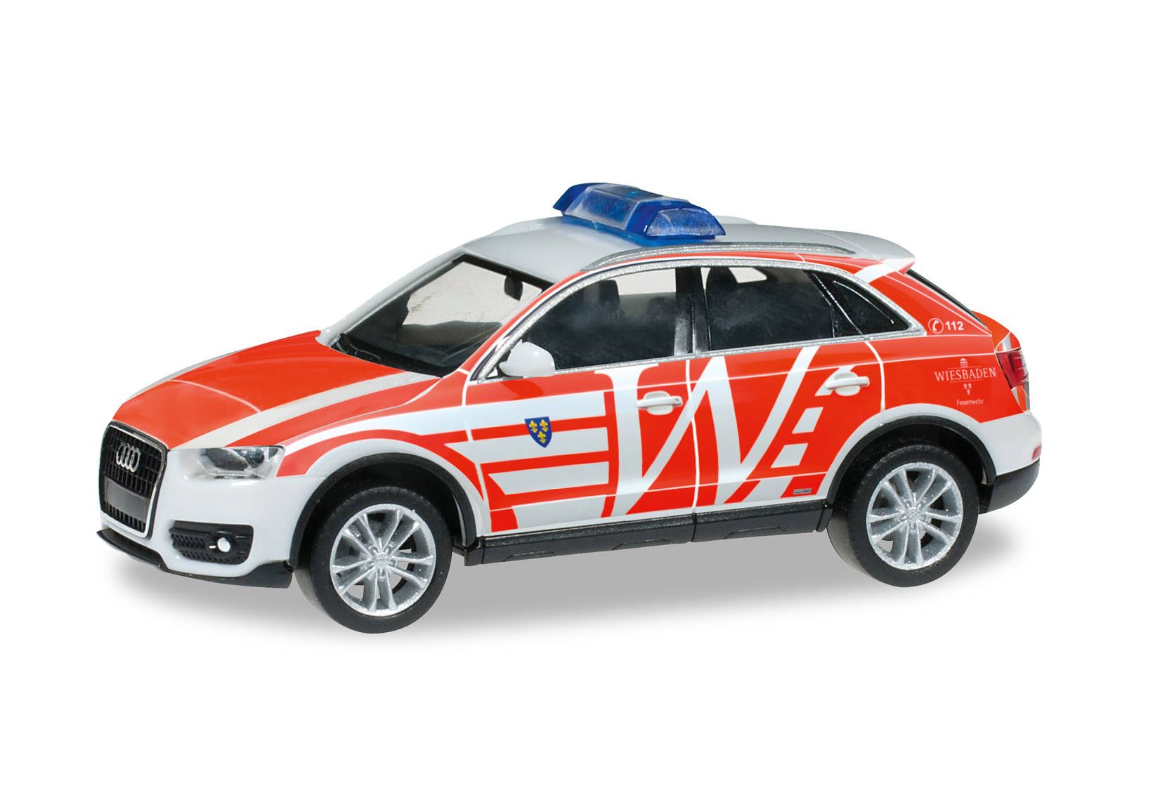 Herpa Audi Q3 ELW "Wiesbaden fire department" 091459