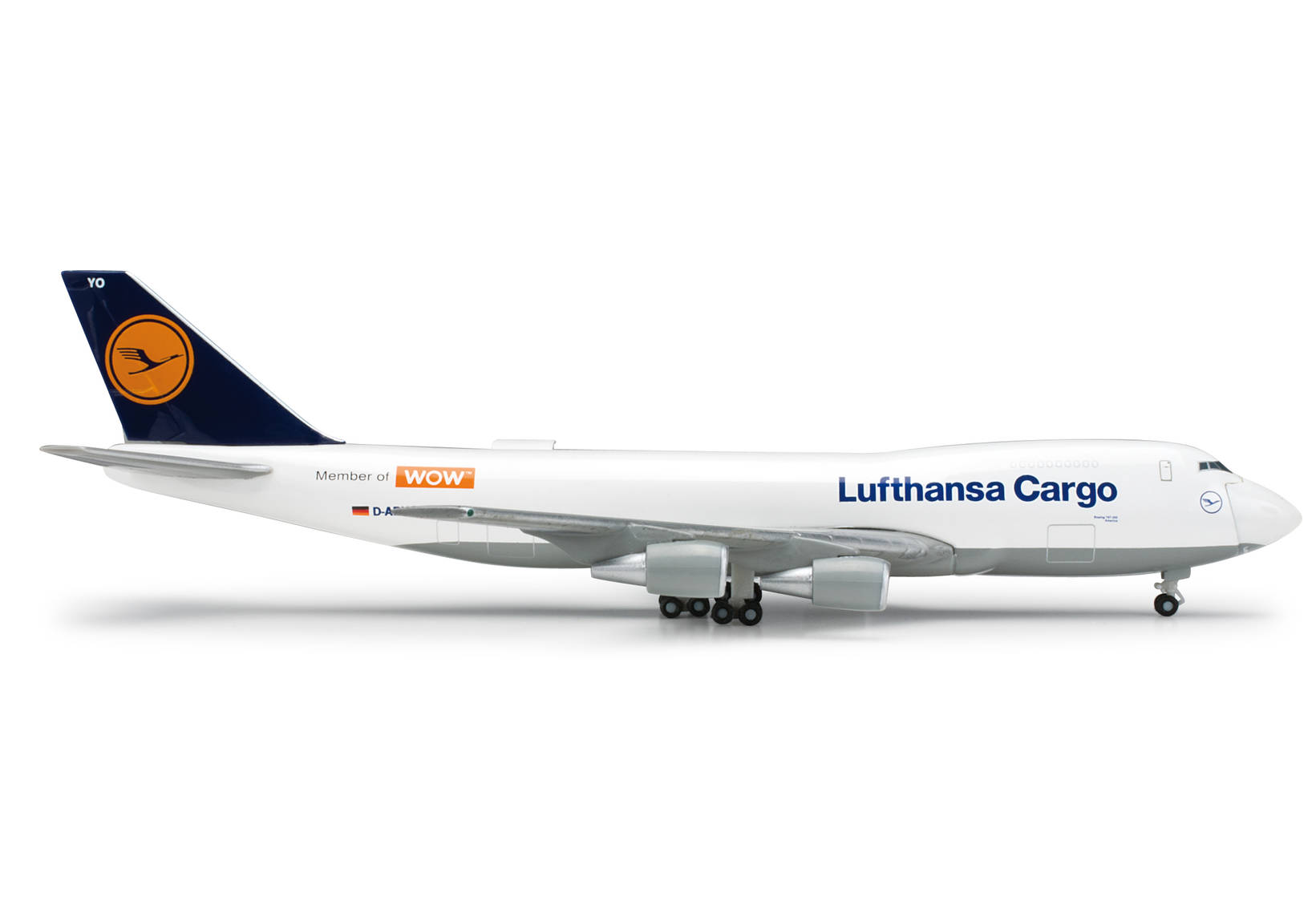 Herpa Lufthansa Cargo Boeing 747-200F (open nose) 516051