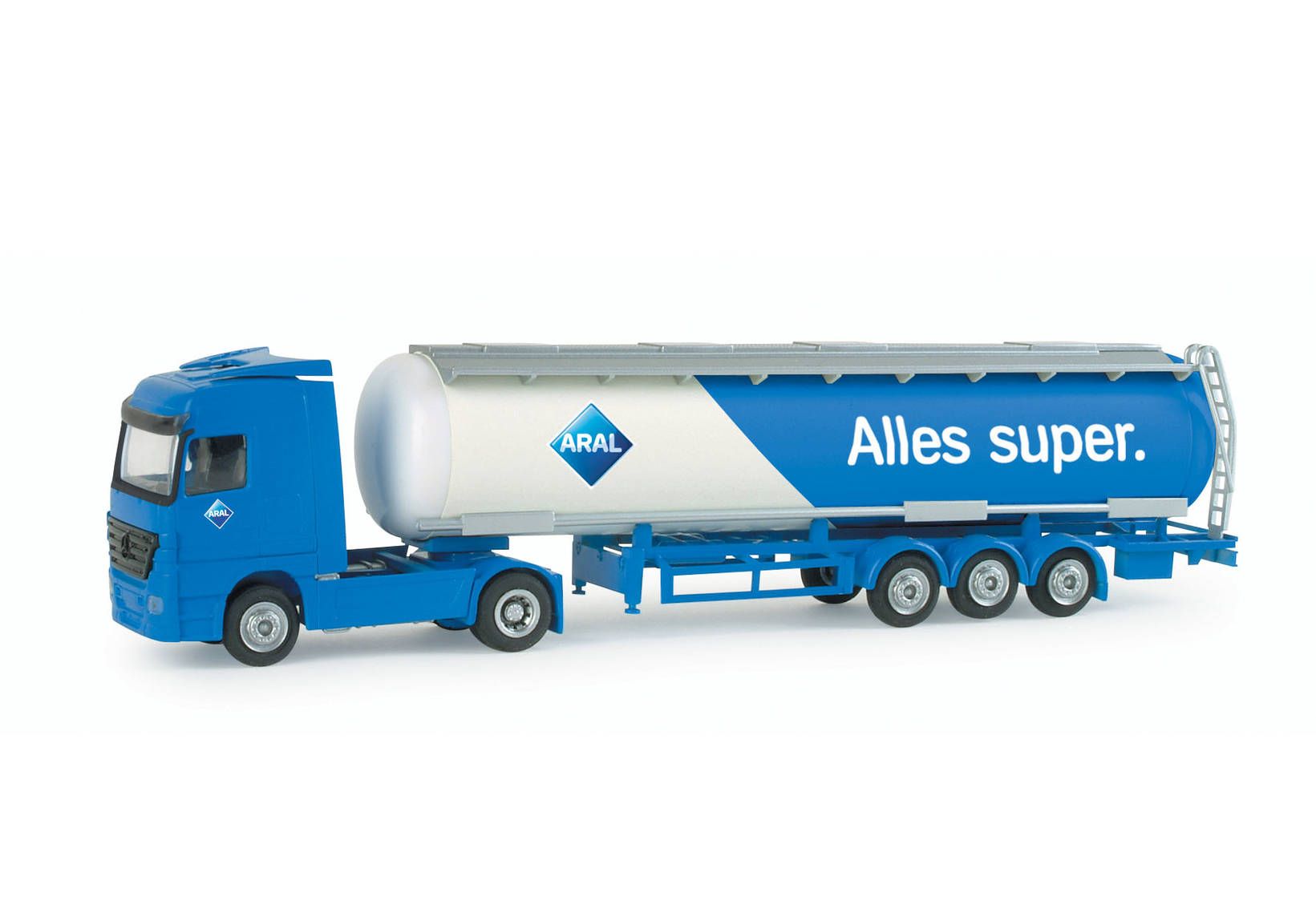 Herpa Mercedes-Benz Actros LH '02 tank semitrailer "Aral" 065610