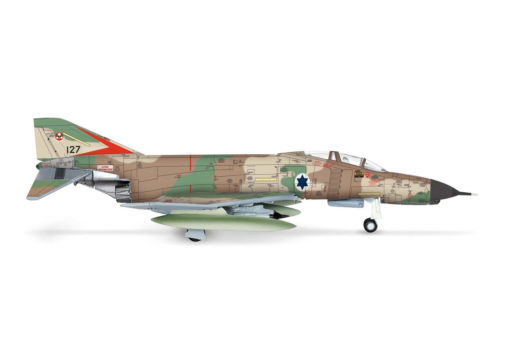Herpa Israeli Air Force, 119 Squadron McDonnell Douglas F-4E Phantom II ...