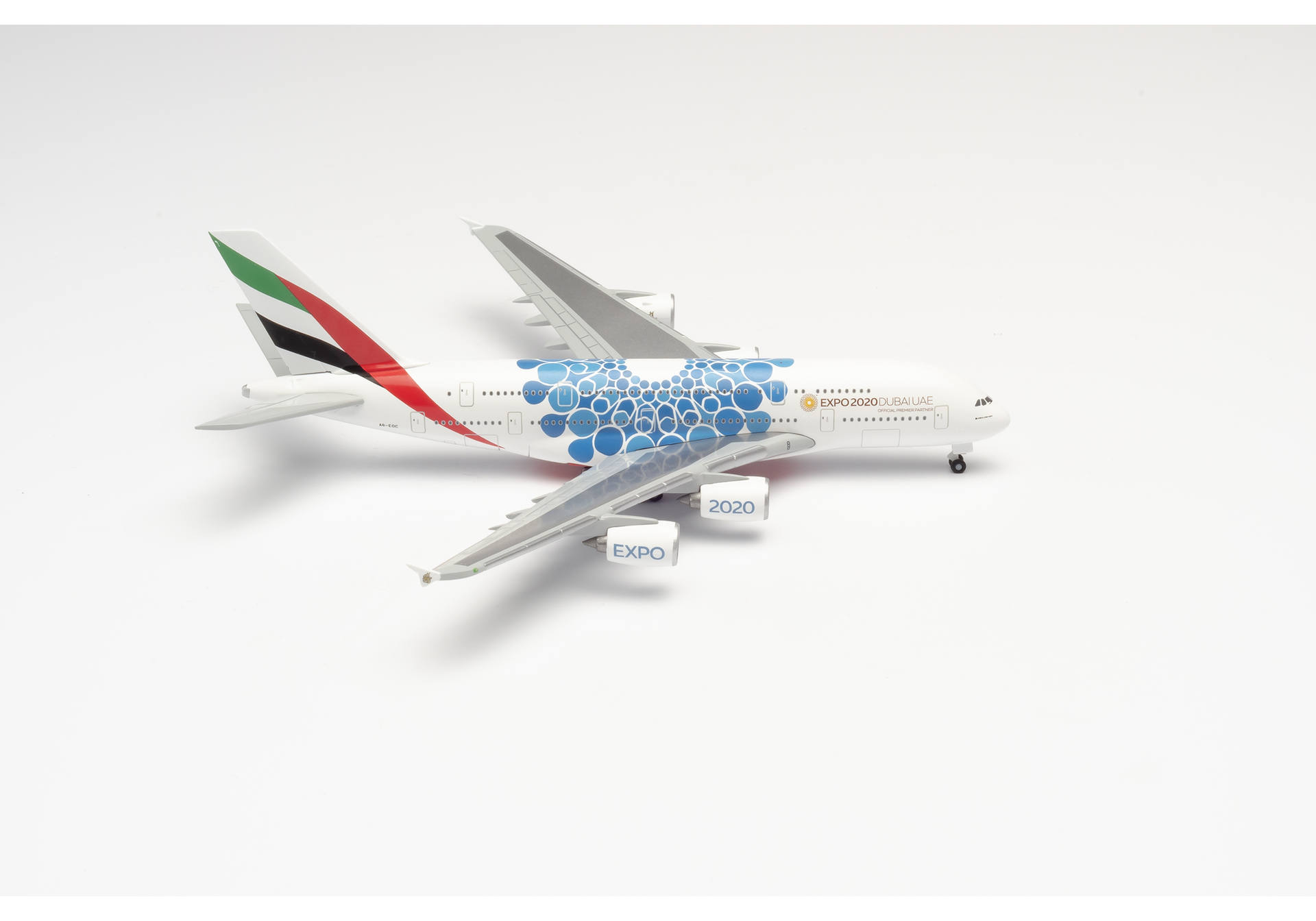 Herpa Emirates Airbus A380 - Expo 2020 Dubai "Mobility" Livery 533713