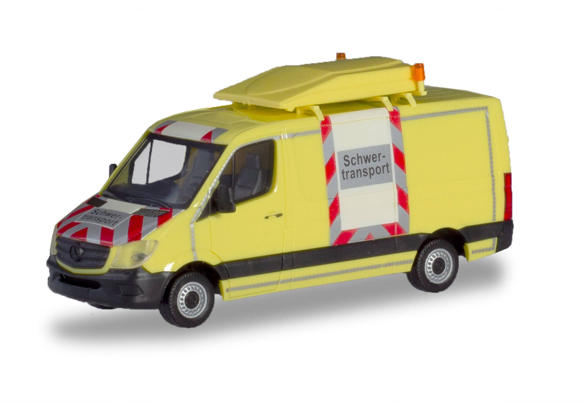 Herpa Mercedes-Benz Sprinter BF4 auxiliary police Heavy transporter ...