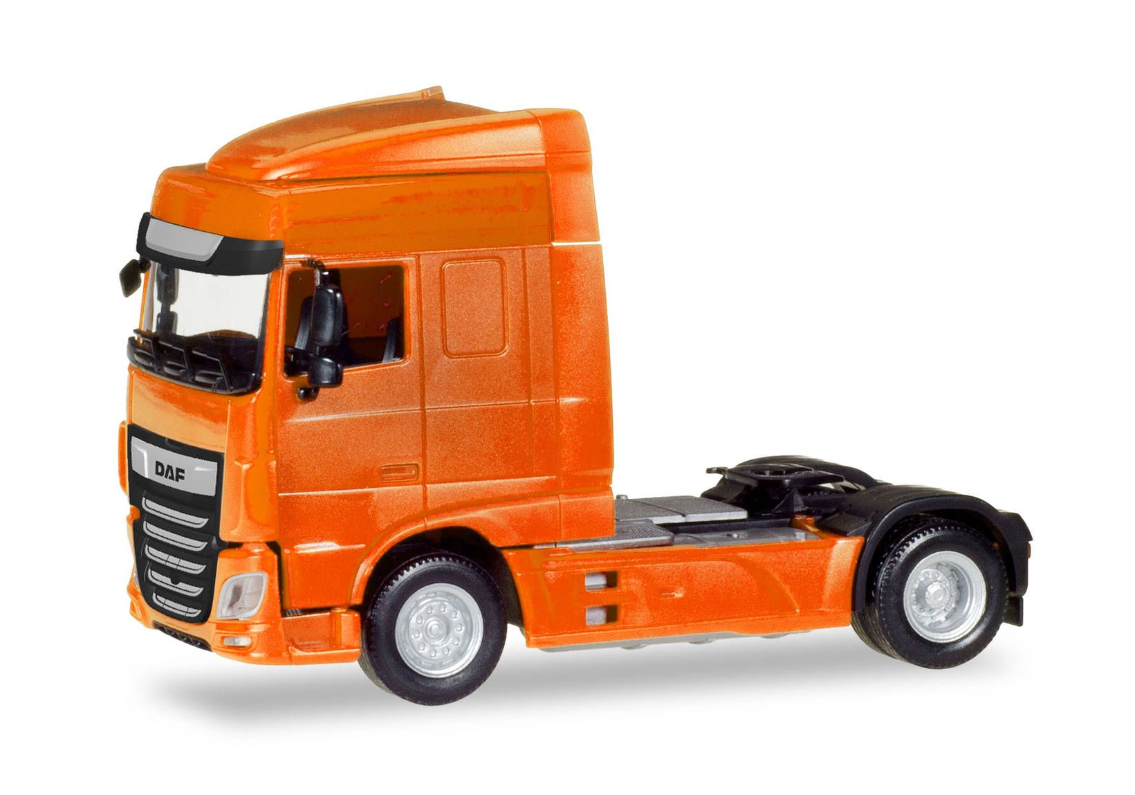 Herpa DAF XF Euro 6 SC rigid tractor facelift, orange 309066