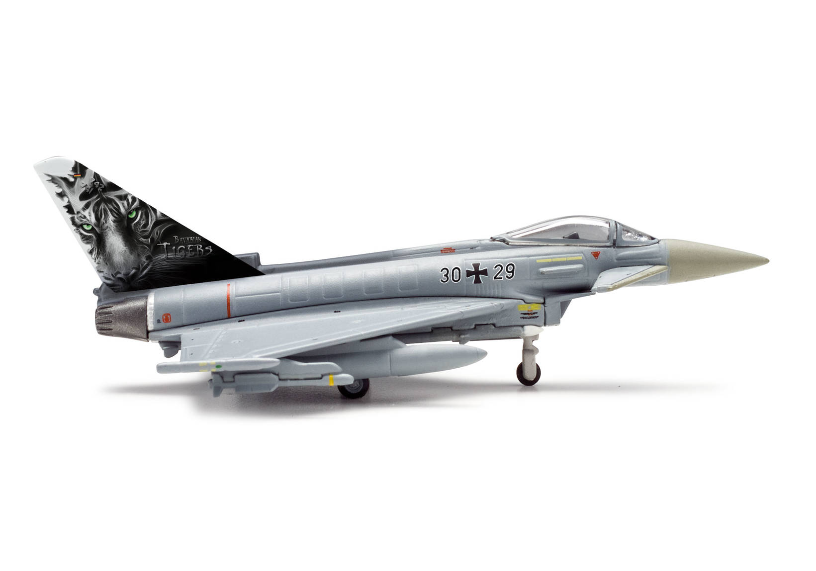 Herpa Luftwaffe Eurofighter Typhoon TaktLwG74 "Bavarian Tigers-Tiger ...