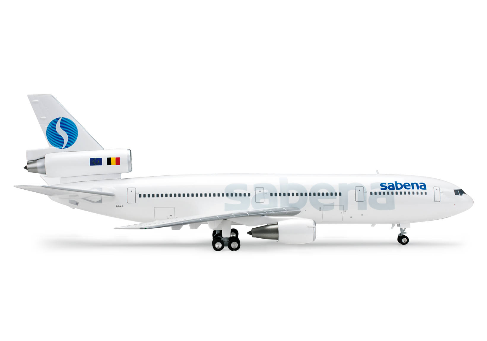Herpa Sabena McDonnell Douglas DC-10-30 554572 Herpa Sabena McDonnell Douglas DC-10-30 554572
