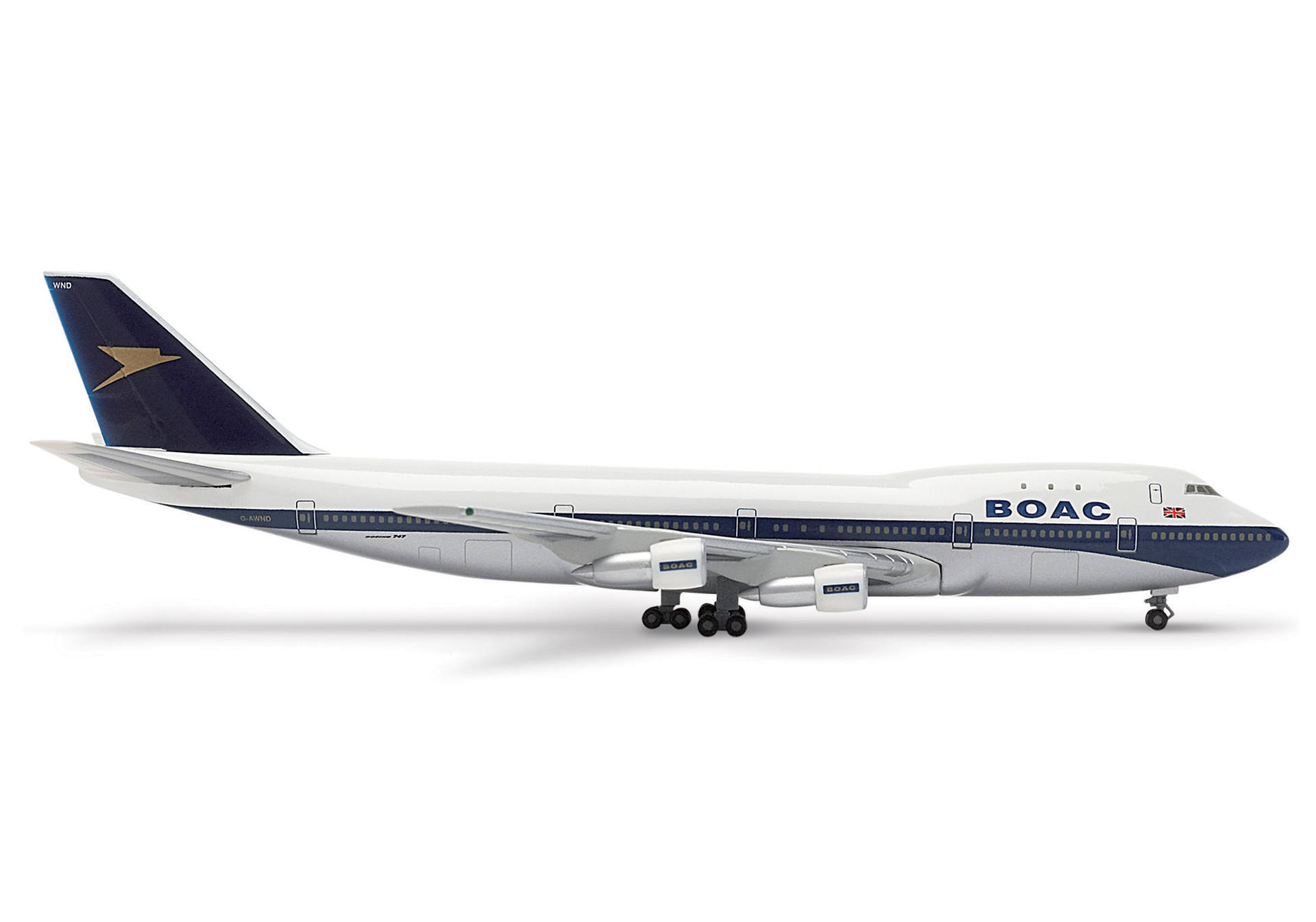 Herpa BOAC Boeing 747-100 503174