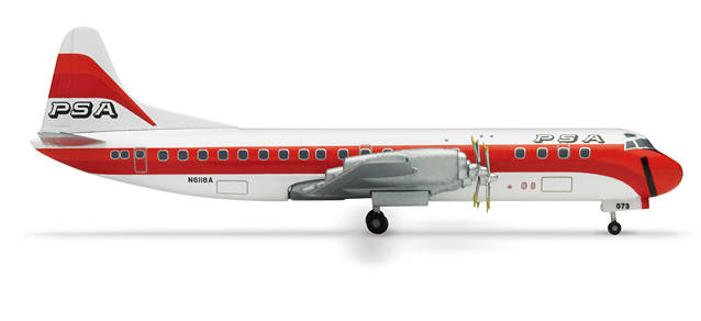 Herpa PSA - Pacific Southwest Airlines Lockheed L-188 Electra 561433