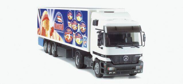 Herpa Mercedes-Benz Actros promotion truck "Schoeller" 259118