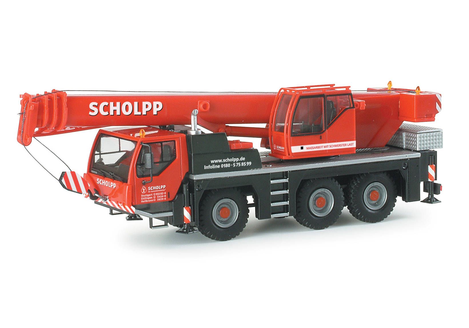 Herpa Liebherr mobile crane LTM 1045/1 "Scholpp" 153676