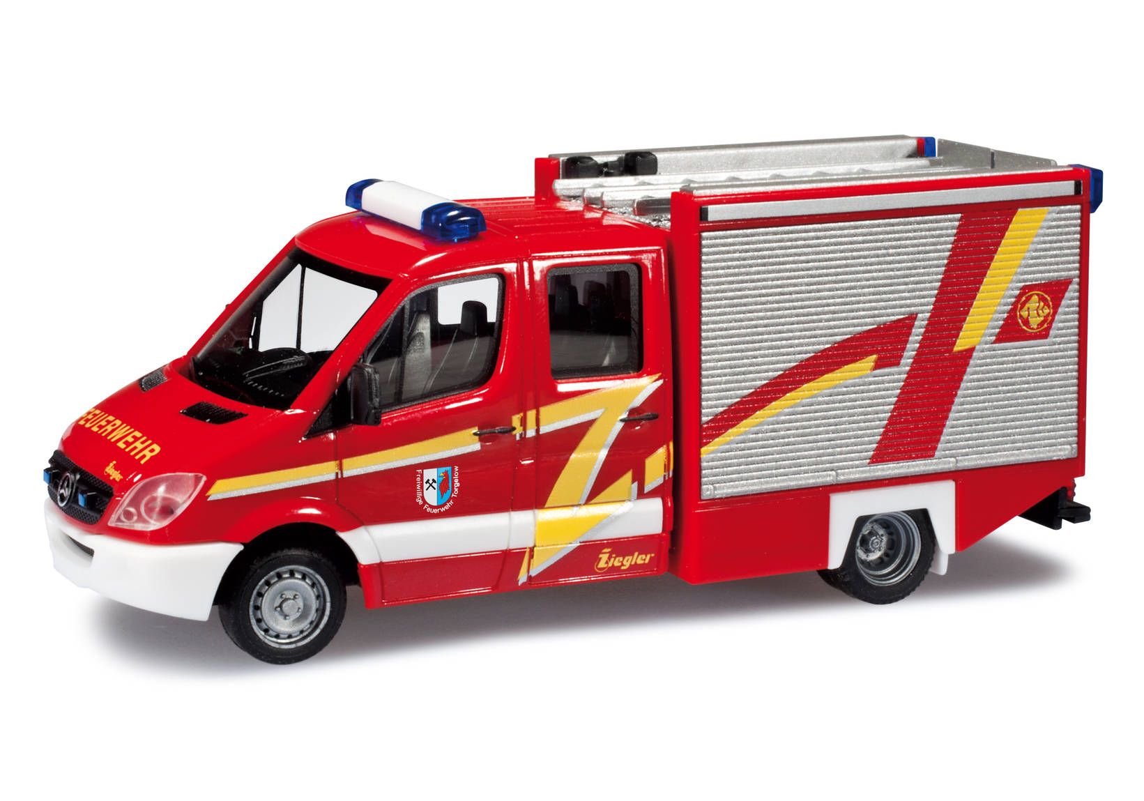 Herpa Mercedes-Benz Sprinter Ziegler "Torgelow fire department" 090391