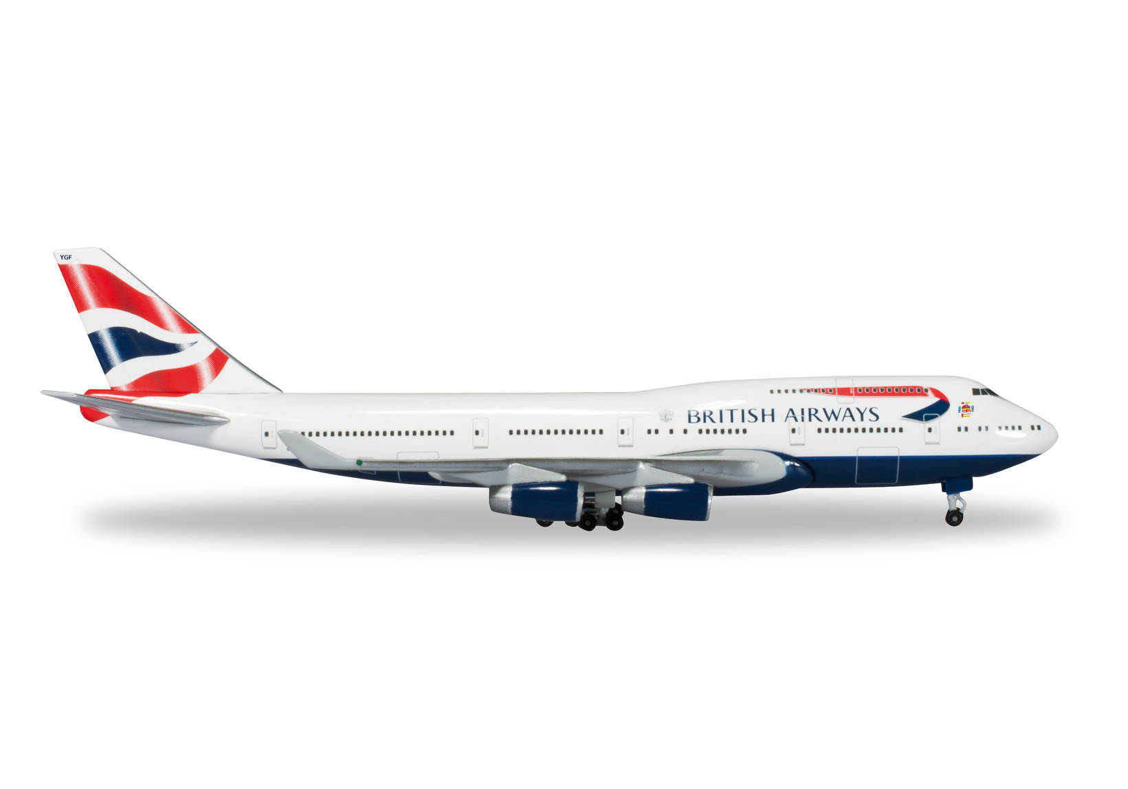 Herpa British Airways Boeing 747-400 "Diamond Jubilee" 512497-002