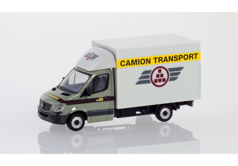 Herpa Mercedes-Benz Sprinter Planen LKW "Camion" (Sondermodell Schweiz ...