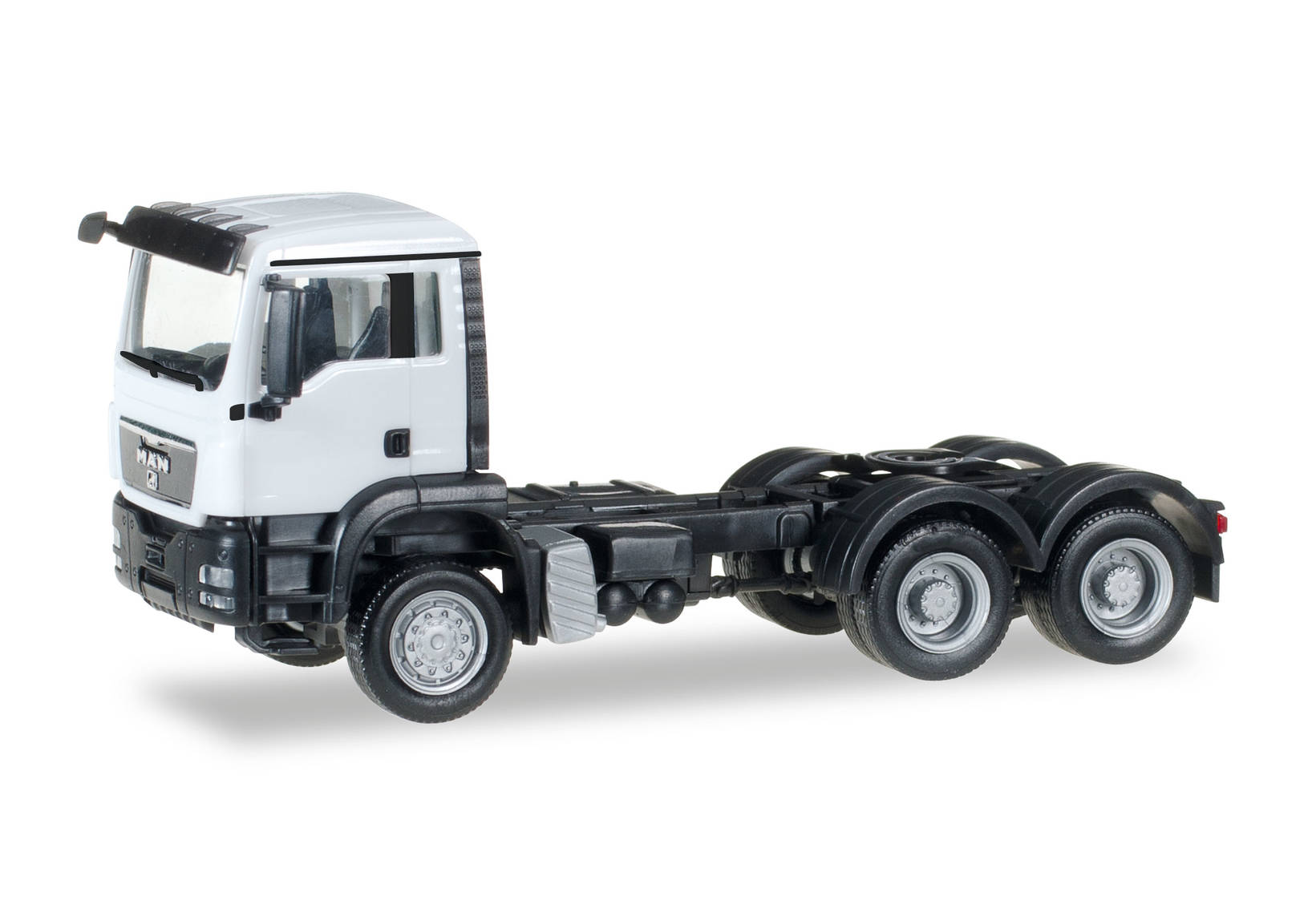 Herpa MAN TGS M all-wheel rigid tractor, white 158305-005