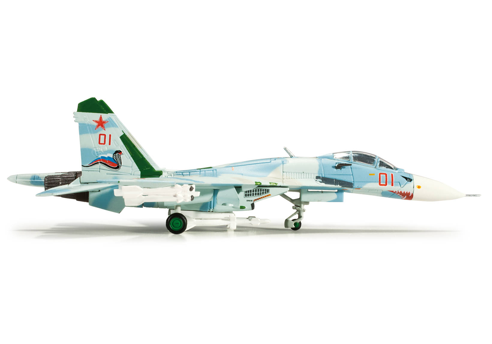Herpa Russian Navy Sukhoi SU-27, 689th GvlAP "One Kopeck", Baltic Fleet ...