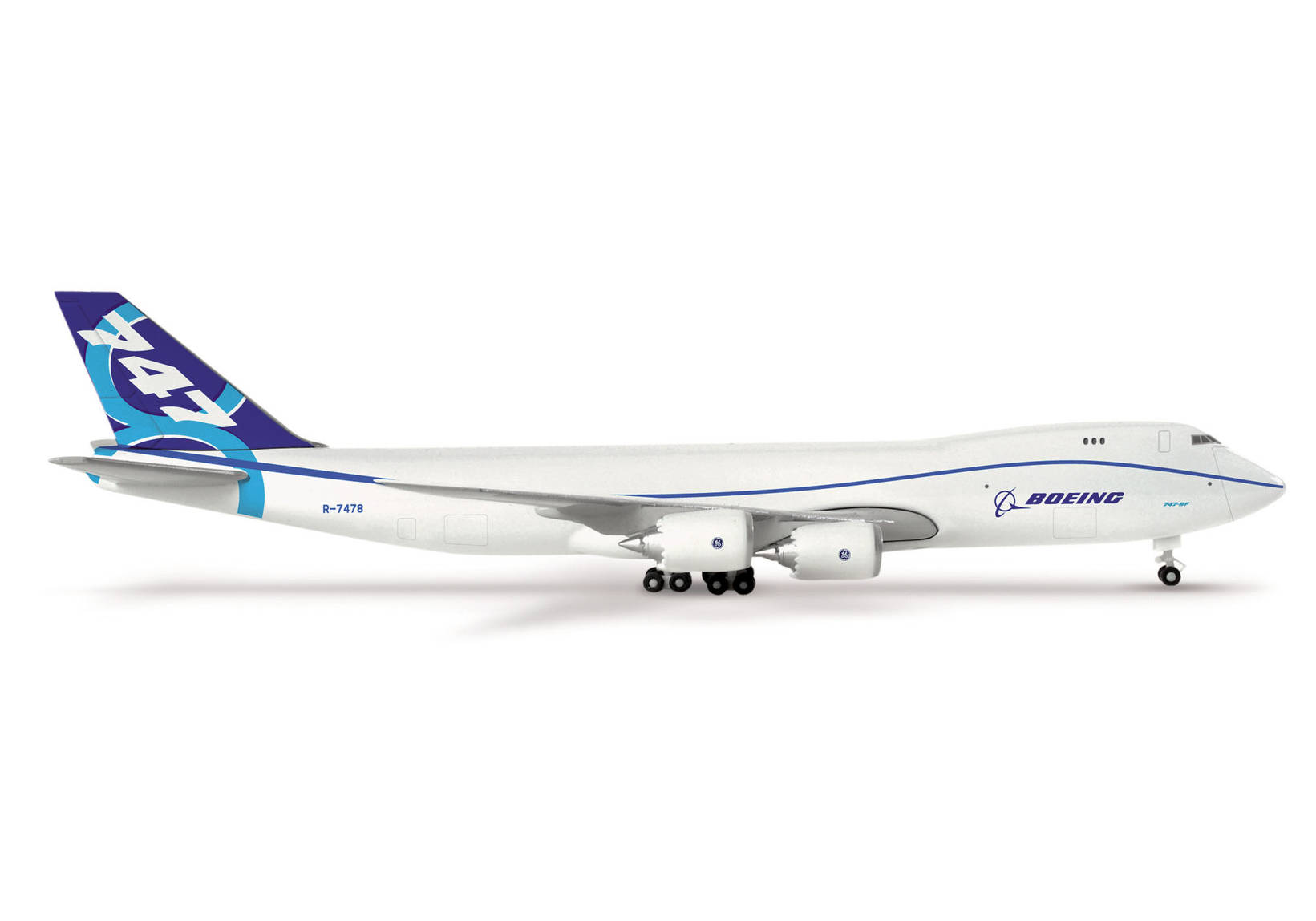 Herpa Boeing "Lite Flight Test livery" Boeing 747-8F 515740