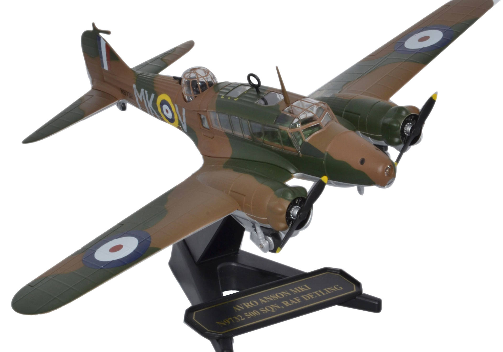 Herpa Avro Anson MK 1 500 Squadron RAF Detling 1940 8172AA001