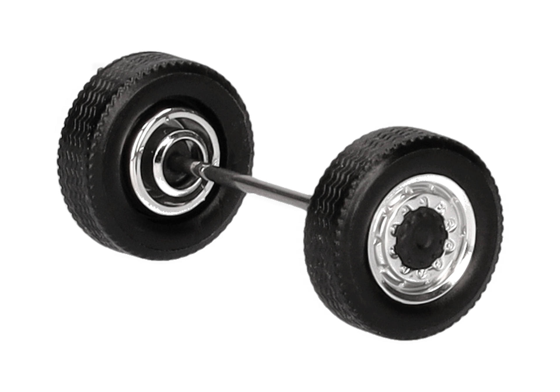 Accessories: AWD steering wheel sets, two-part chromium/black (8 sets ...