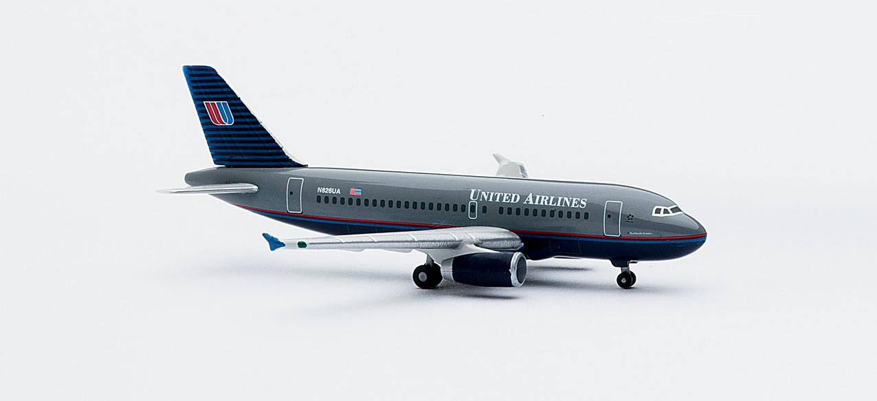 Herpa United Airlines Airbus A319-100 509015