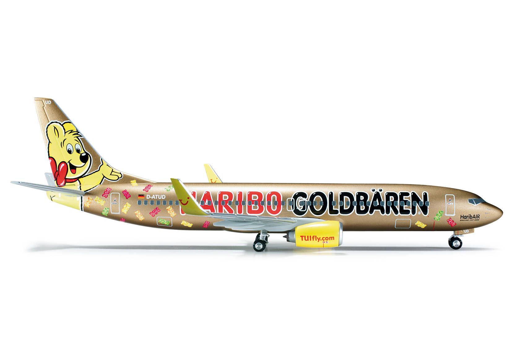 Herpa TUIfly Boeing 737-800 HARIBO Goldbären - "HaribAir" 554909