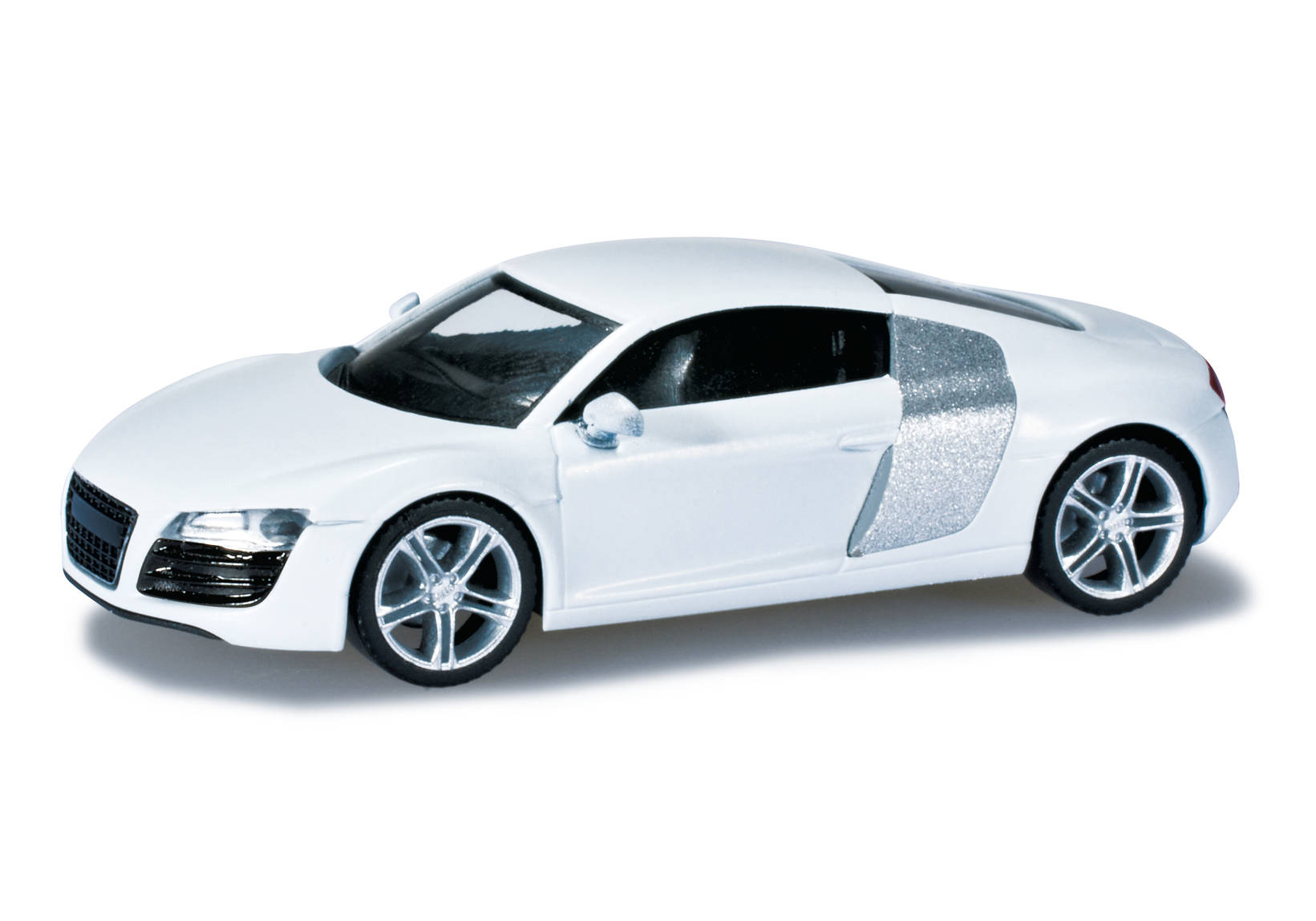 Herpa Audi R8 facelift, ibis white 028240