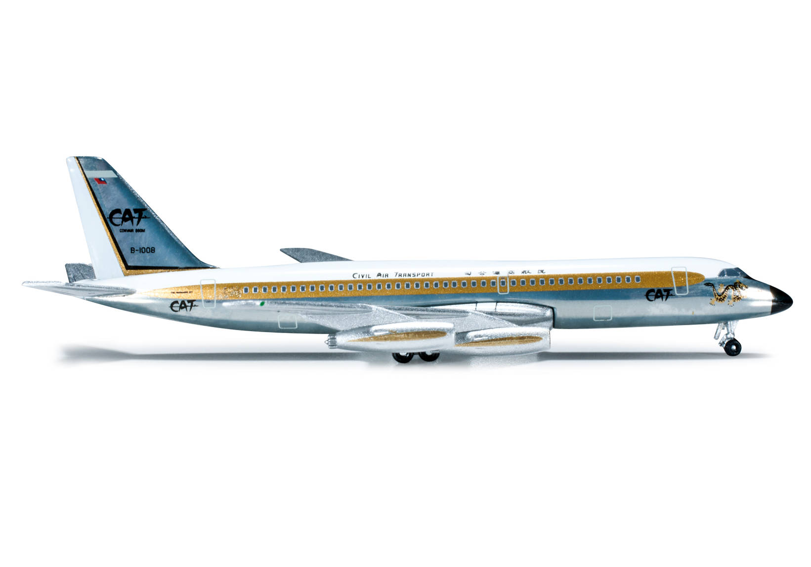 Herpa CAT Civil Air Transport Convair CV-880 "Mandarin Jet" 523141