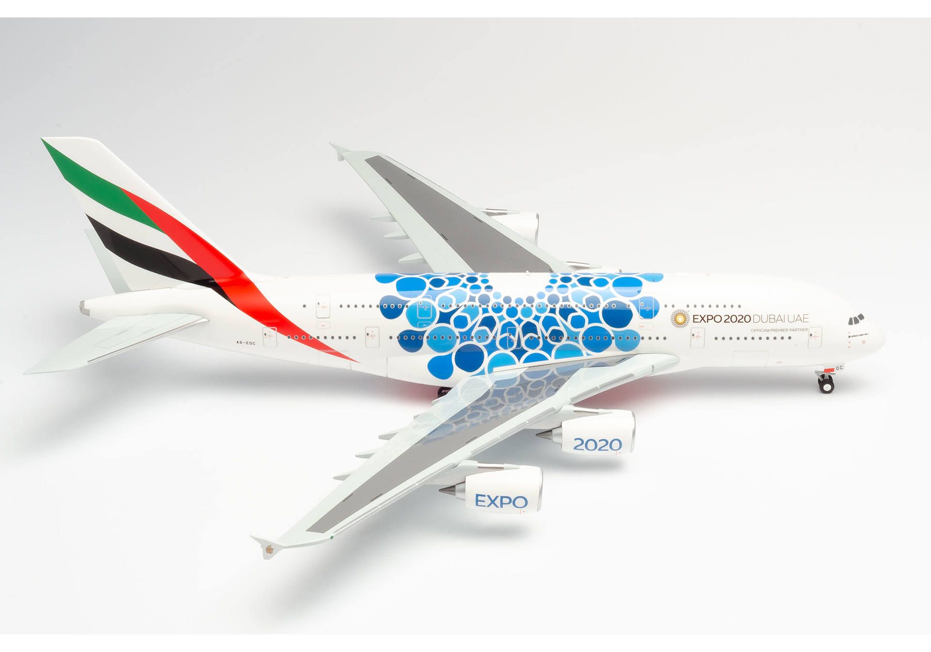 Herpa Emirates - Expo 2020 Dubai "Mobility"-livery Airbus A380 570800