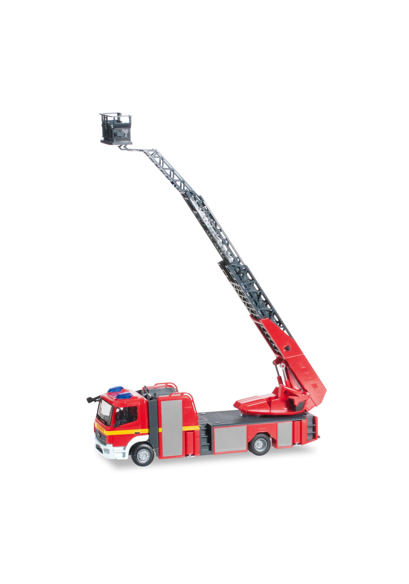 Herpa Mercedes-Benz Atego metz turnable ladder XS "Fire department" 091930