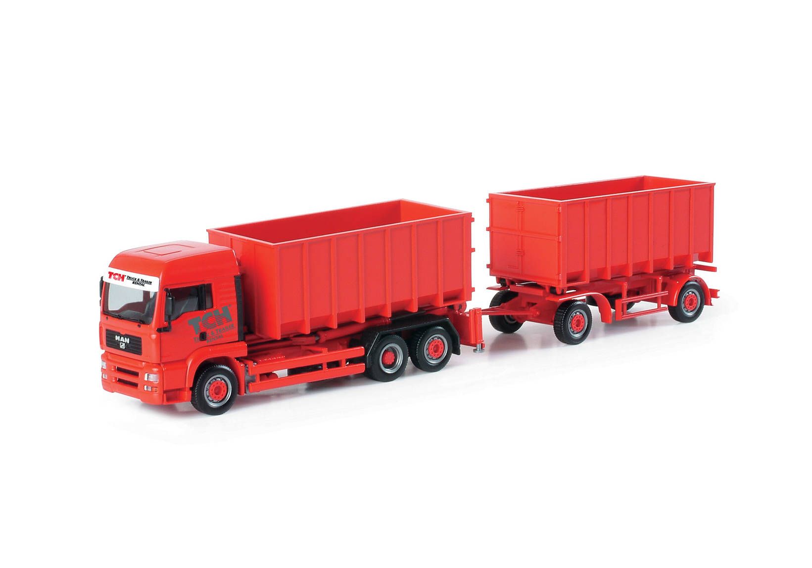 Herpa MAN TGA LX container trailer "TCH" 150842