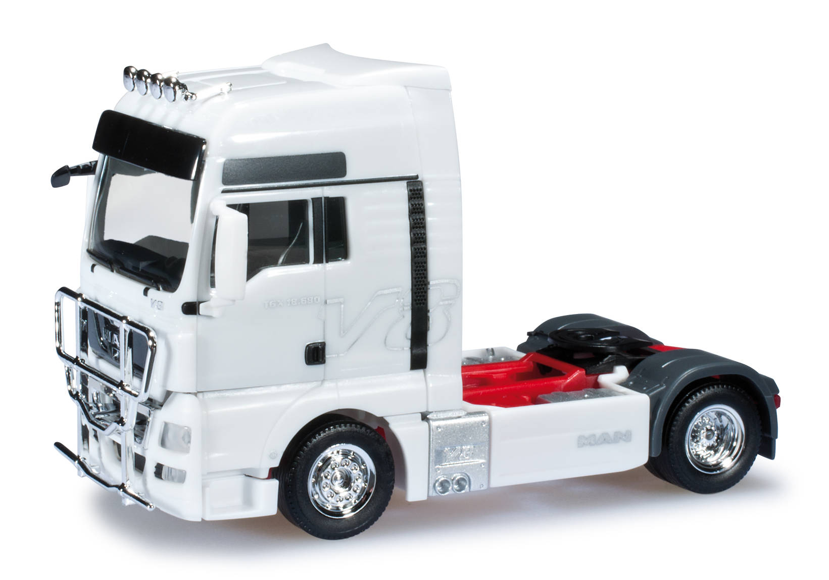 Herpa MAN TGX XXL V8 rigid tractor 2-axle with bumper 154734