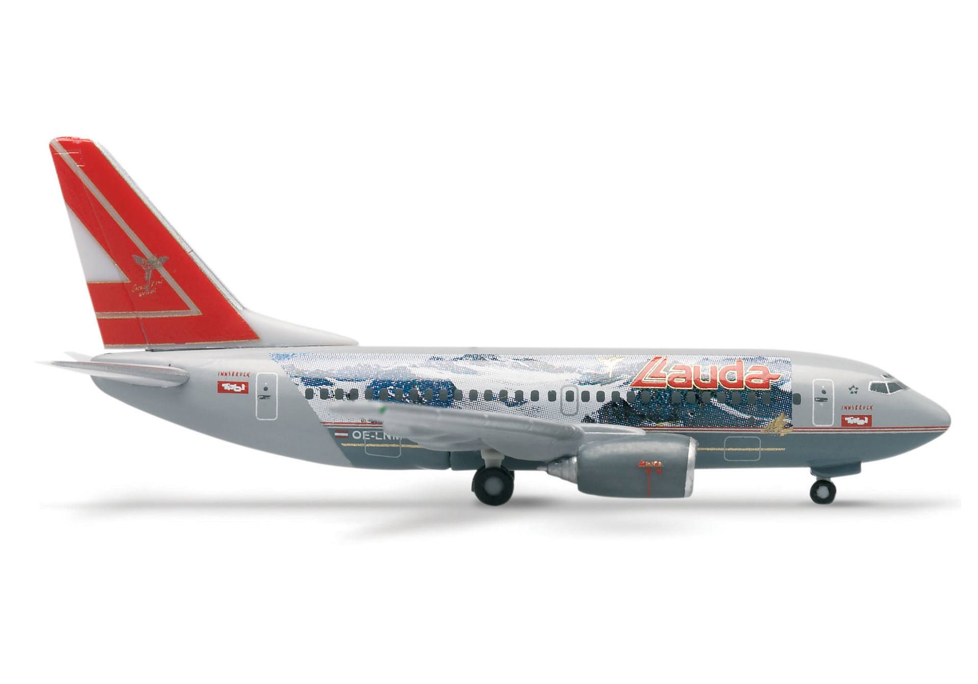 Herpa Lauda Air Boeing 737-600 "Tirol" 505642