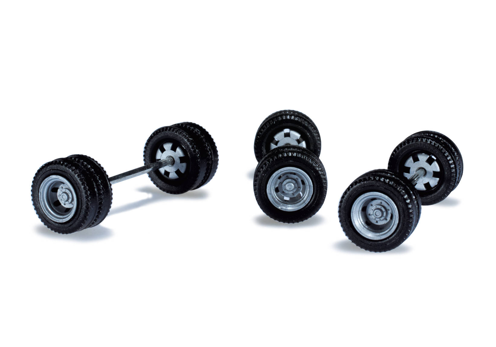 Herpa Accessory wheel sets for Goldhofer TU 3/4 (21 wheel sets) 053273