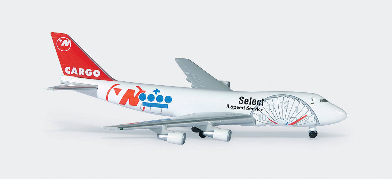 Herpa Northwest Cargo Boeing 747-200F "3-Speed Service" 512398