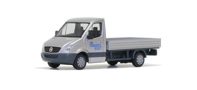 Herpa Mercedes-Benz Sprinter 06 pick-up "Bauma" 283762