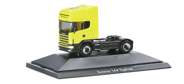 Herpa Scania 144 Topline rigid tractor with chassis, PC 110235