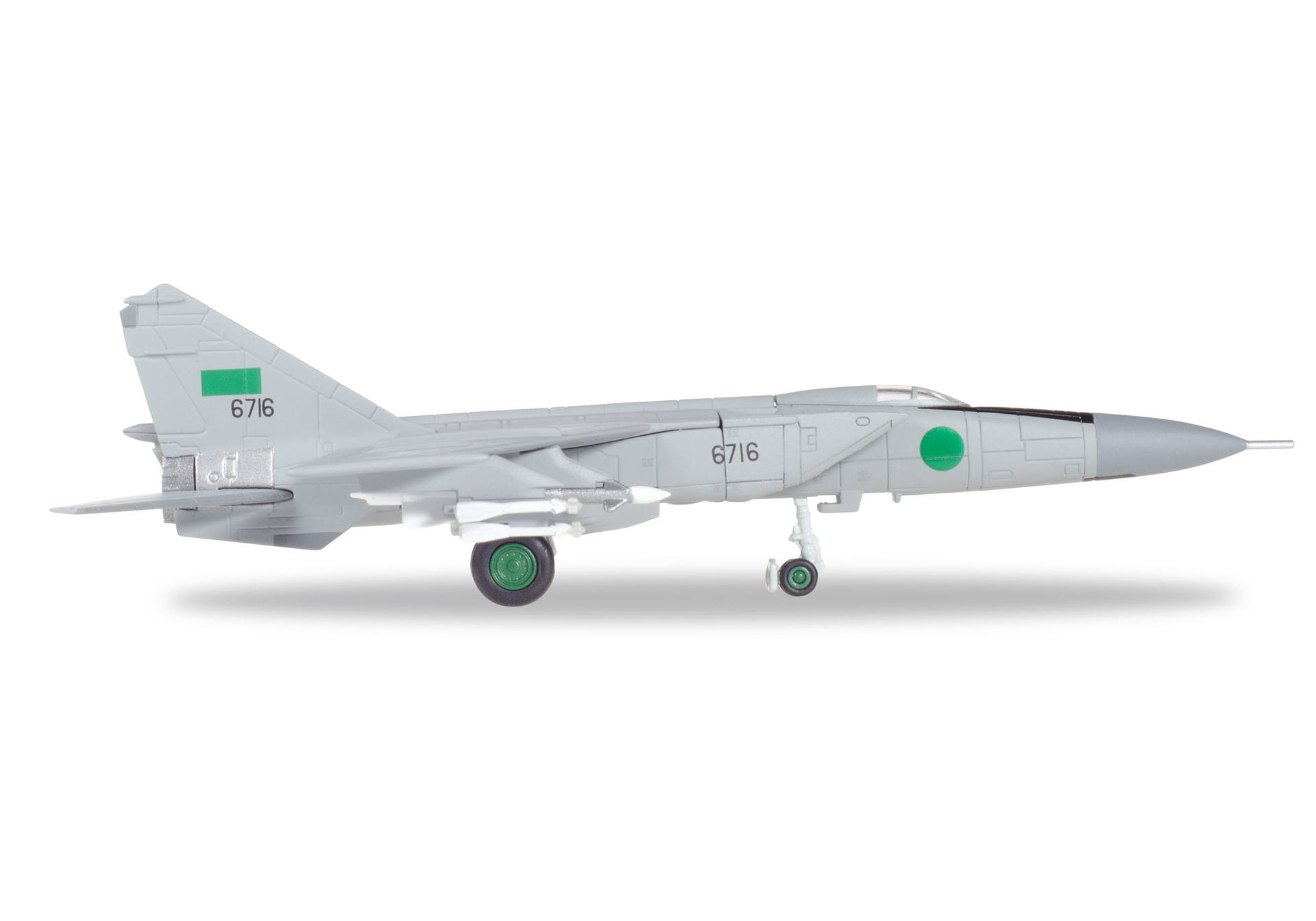 Herpa Libyan Air Force Mikoyan Gurevich MiG-25PD - 1025th Aerial ...