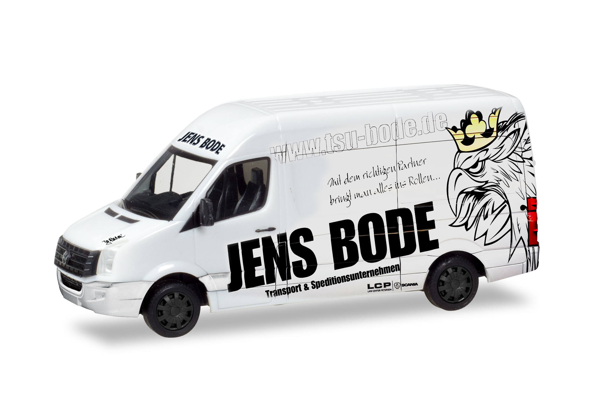 Herpa VW Crafter box high roof "TSU Bode" 093682