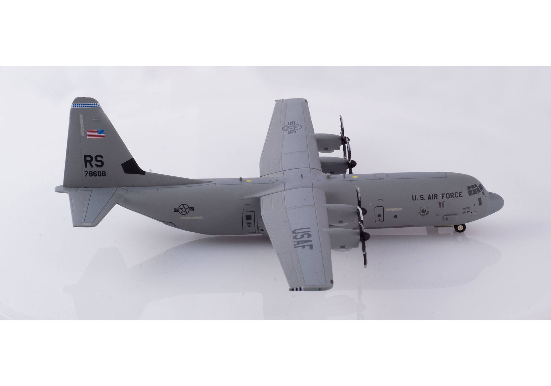 Herpa U.S. Air Force Lockheed Martin C-130J-30 Super Hercules - 37th ...