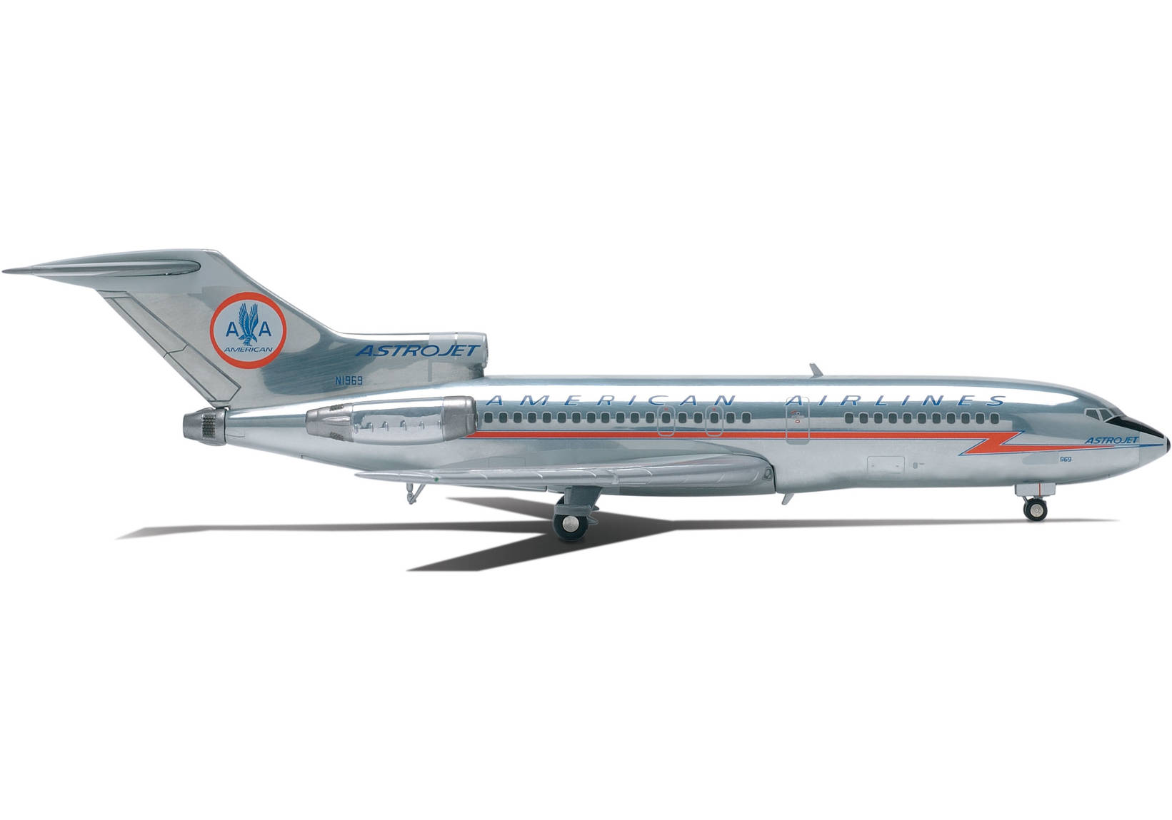Herpa American Airlines Boeing 727-100 551007