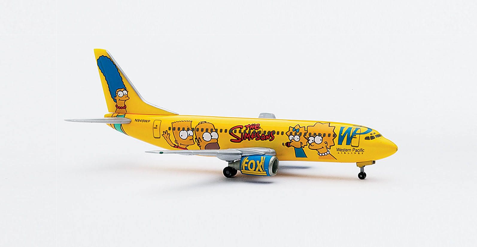Herpa Western Pacific Boeing 737-300 "The Simpsons" 560238