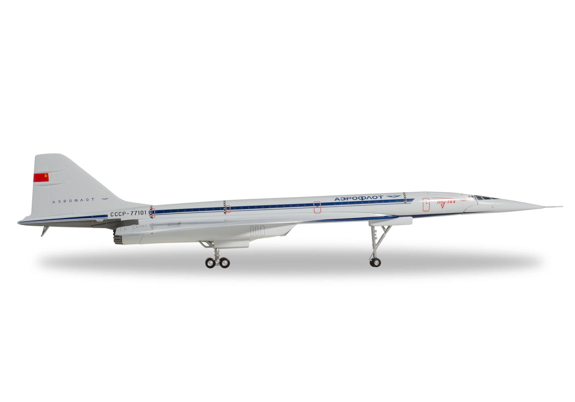 Herpa Tupolev Design Bureau Tupolev TU-144S - CCCP-77101 559126