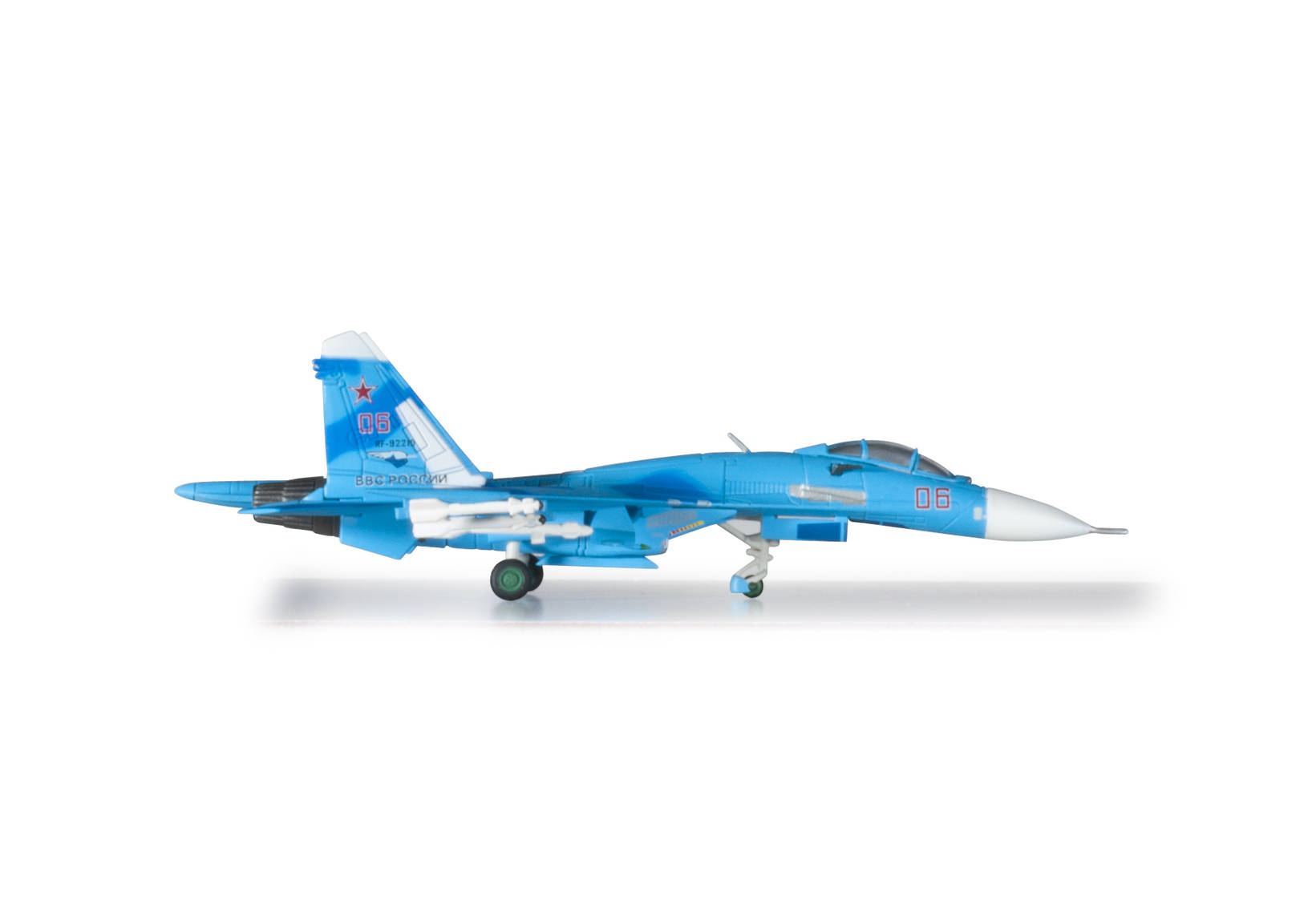 Herpa Russian Air Force Sukhoi SU-27M, 4 TSBPiPeS, 968th IISAP, Lipetsk ...