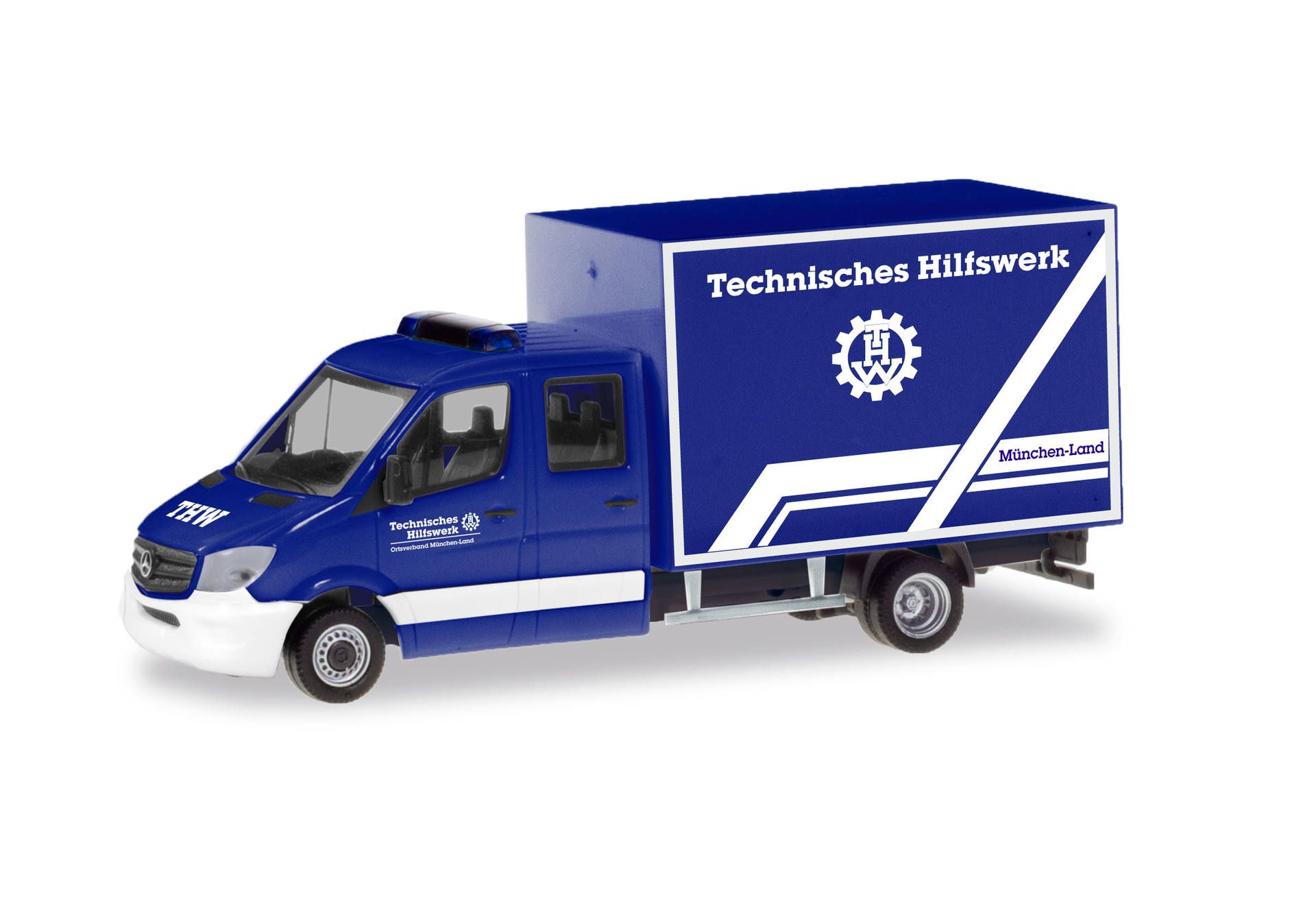 Herpa Mercedes-Benz Sprinter ’13 box "THW Munich Region" 094559