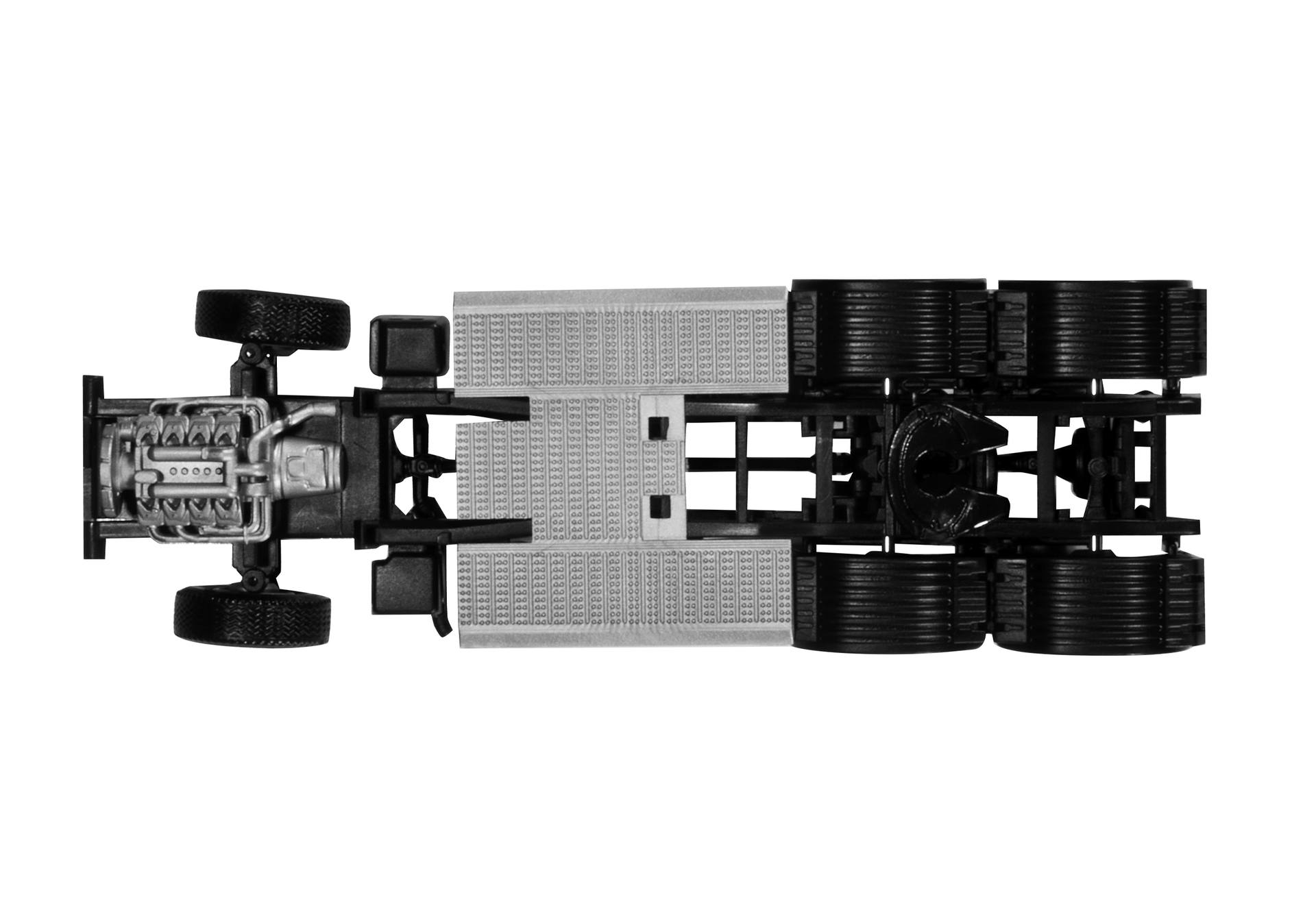 Herpa Chassis for tractor 3-axle, Scania conventional / Topline ...