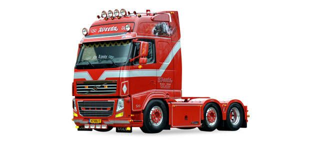 Herpa Volvo FH GL container semitrailer "Weeda" 80465604