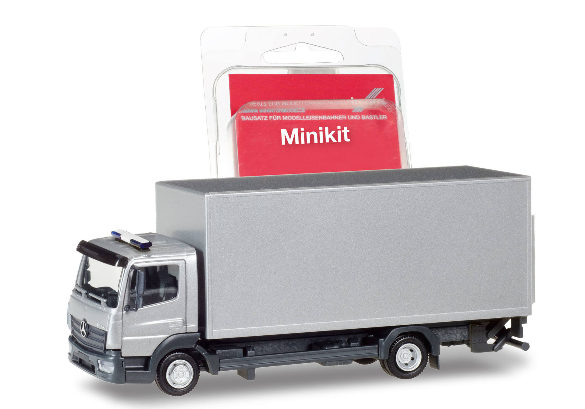 Herpa Herpa MiniKit: Mercedes-Benz Atego box truck with liftgate ...
