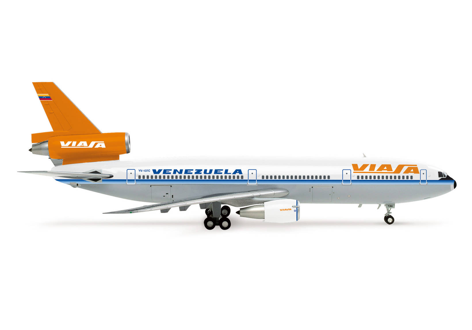 Herpa Viasa McDonnell Douglas DC-10-30 554275