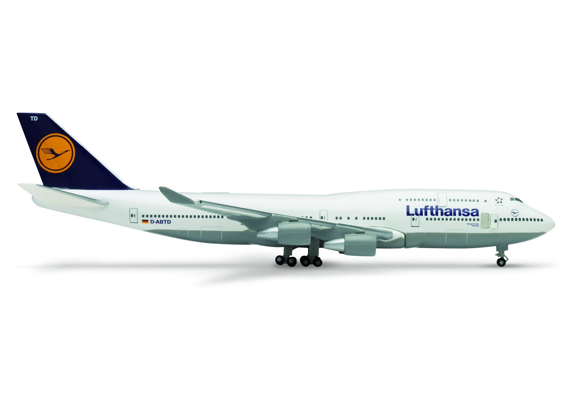 Herpa Lufthansa Boeing 747-400M Combi 505697